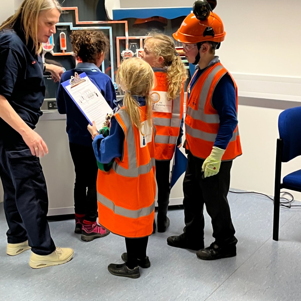 Mendham Primary School - Sizewell B : Science visit - February 2024